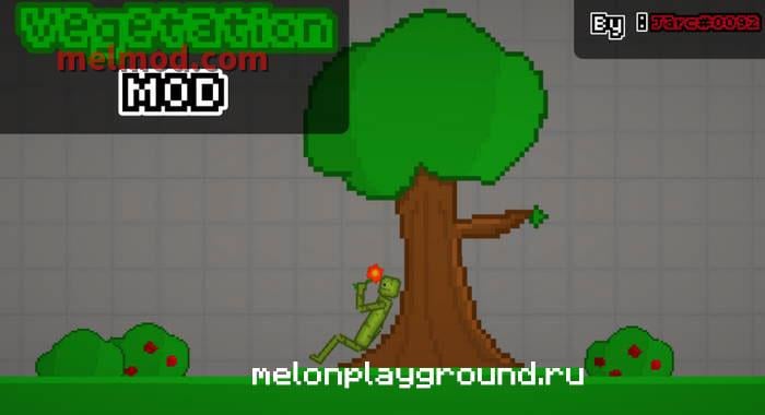 Vegetation for Melon Playground Mods (Melon Sandbox) - Melmod